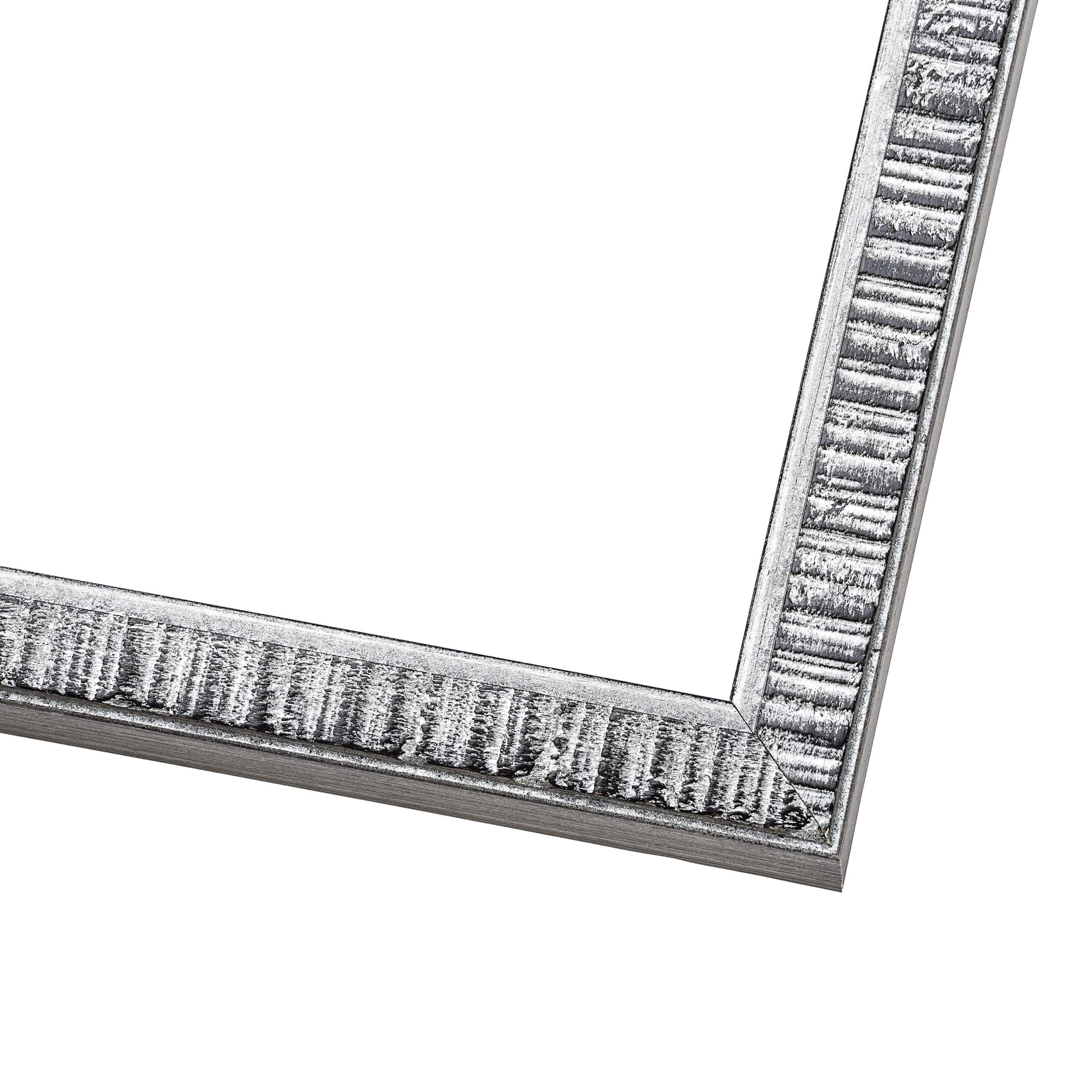 14x17 Textured Black Picture Frame - UV Acrylic, Foam Board Backing ...