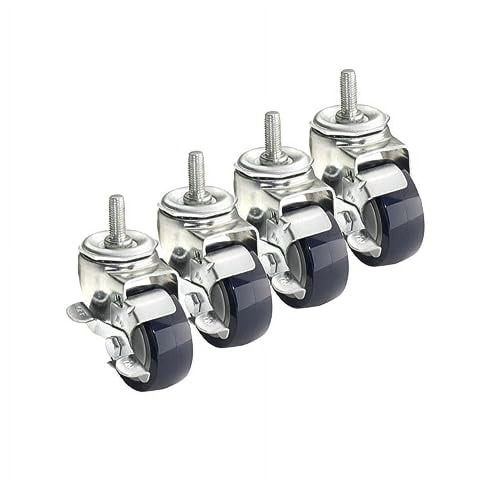 28-164S Metric Thread Caster, M14 x 2.0 Metric Threaded Stem Caster, 3 ...