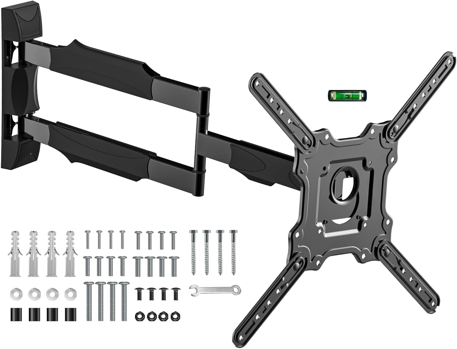 28.3" Long Arm TV Wall Mount for Most 26-65 Inch TV, Full Motion Corner ...