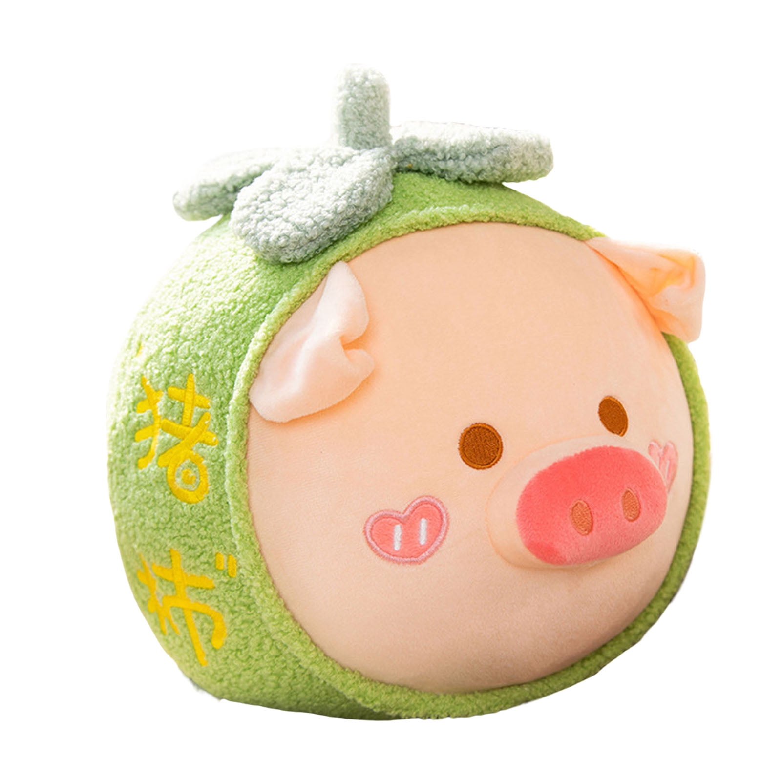 28/38cm Persimmon Pig Doll PP Cotton Fully Filled Cute Cross-dressing ...
