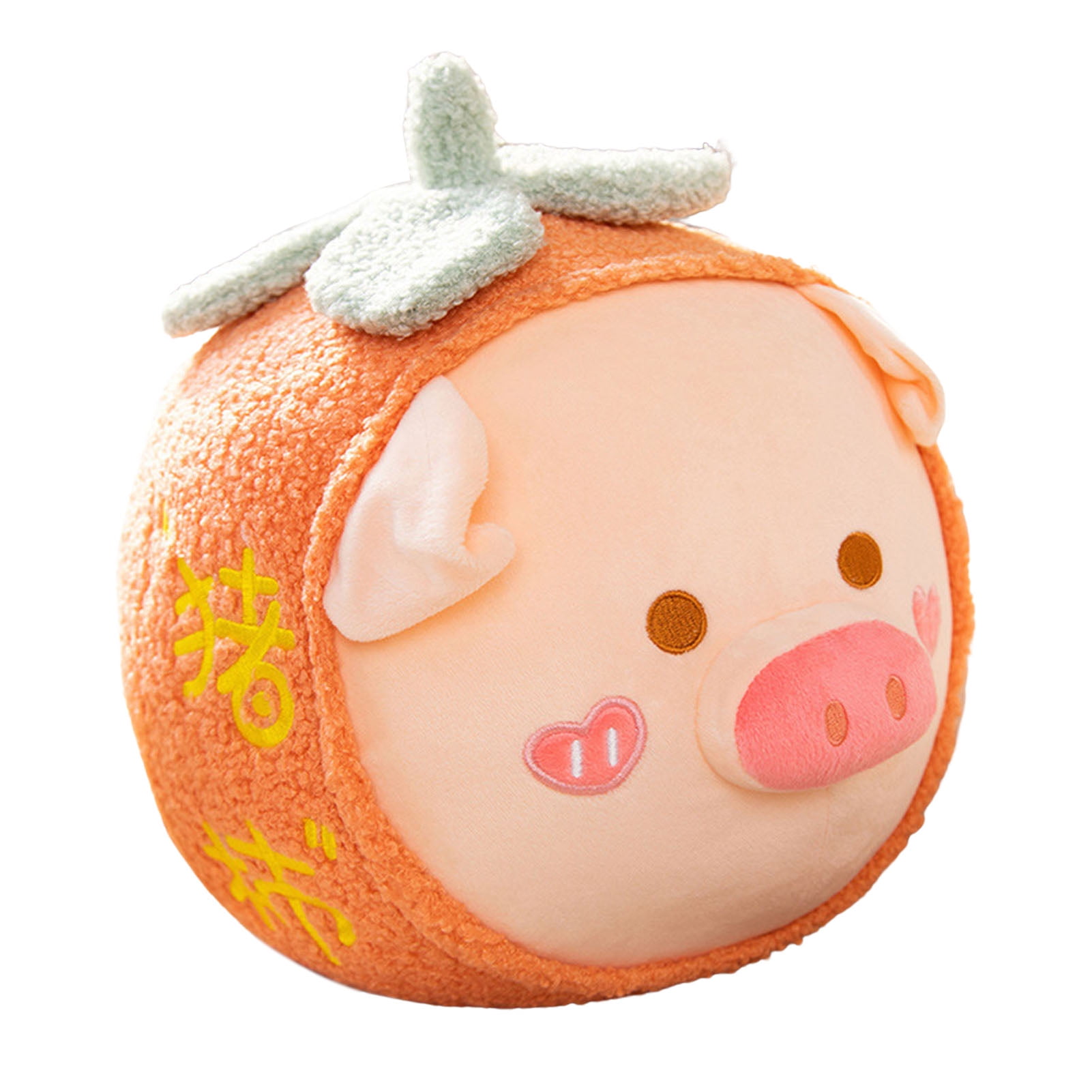 28/38cm Persimmon Pig Doll PP Cotton Fully Filled Cute Cross-dressing ...