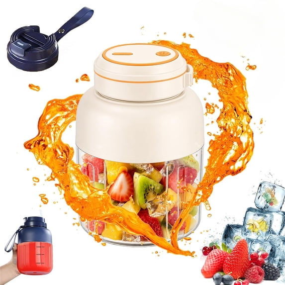 28/45 Oz Portable Wireless Juicer Cup,180W Rechargeable USB Personal ...