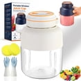 28/45 Oz Portable Wireless Juicer Cup, 80W Portable Household Juicer ...