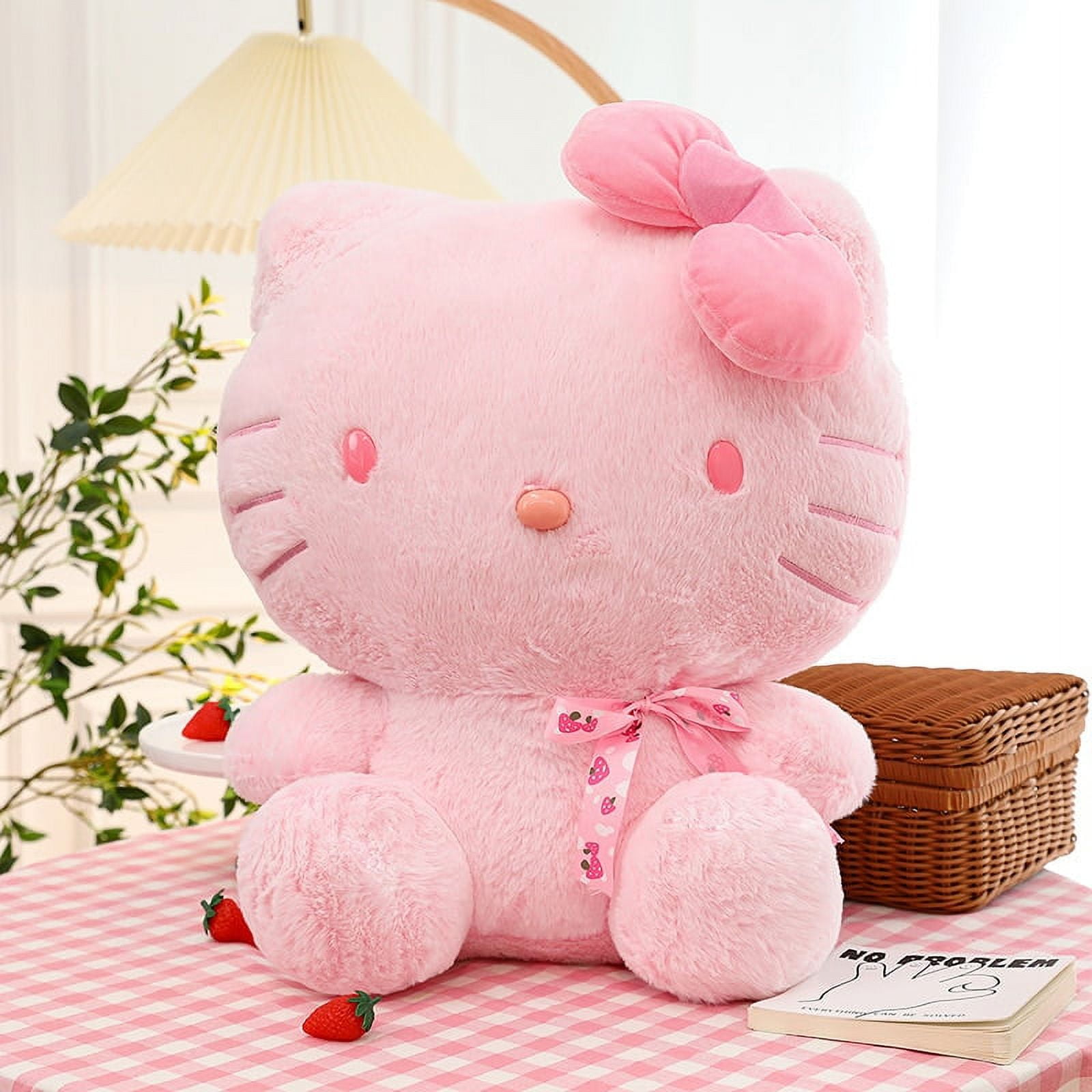 28-45cm Sanrio Hello Kitty Cat Plush Toys Cartoon KT Cat Plush Doll ...