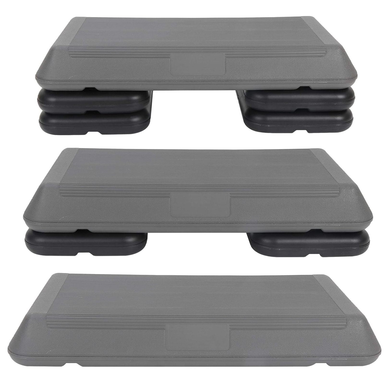 28.5'' Exercise Step Platform Aerobic Stepper Workout Step Up Box for ...