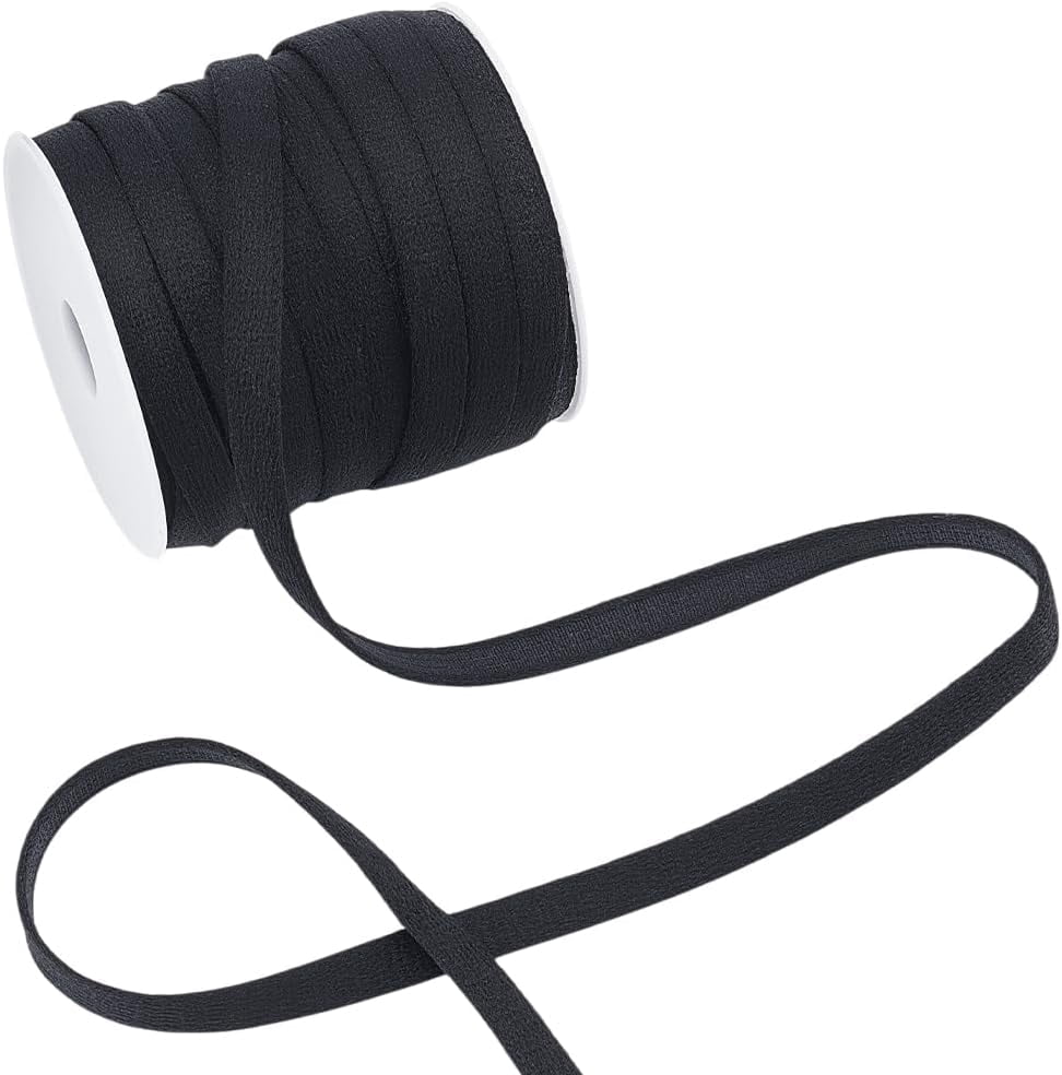 28.5 Yard Black Underwire Replacement Bra Cover 3/8 Inch Bone Casing ...