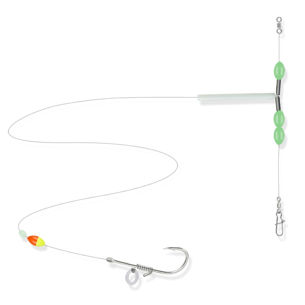 28-50mm Fishing Rig Hook and Line Saltwater Fish Hook on Shrimp Back ...