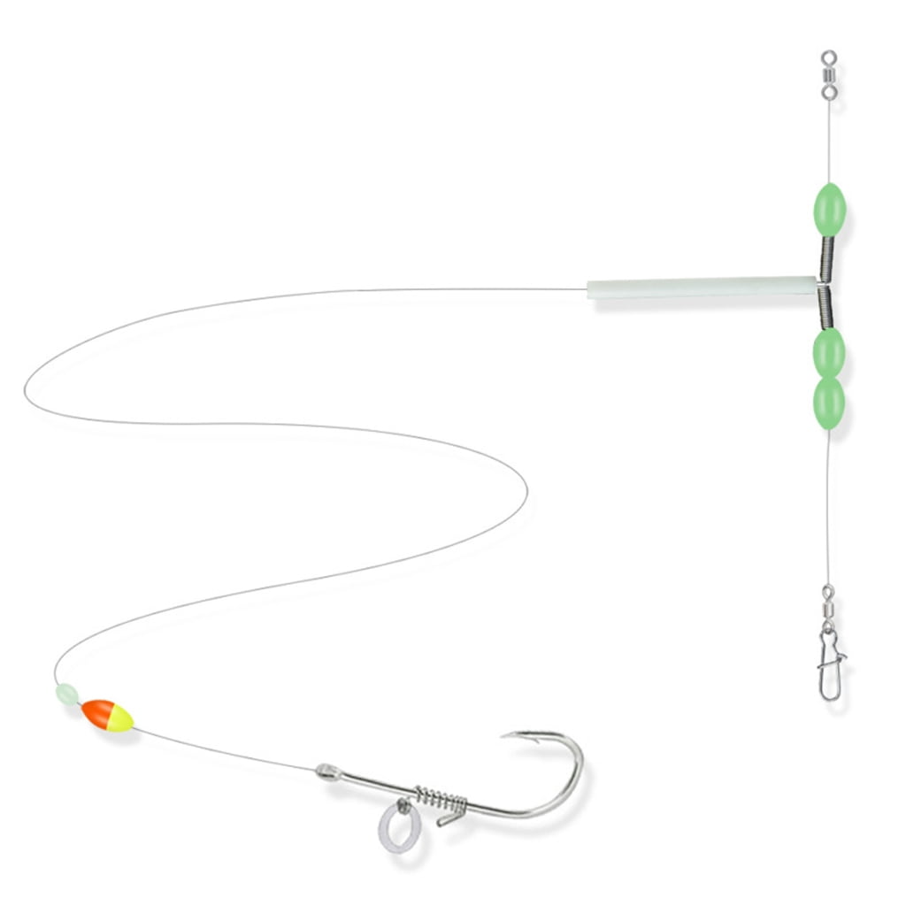 28-50mm Fishing Rig Hook and Line Saltwater Fish Hook on Shrimp Back ...