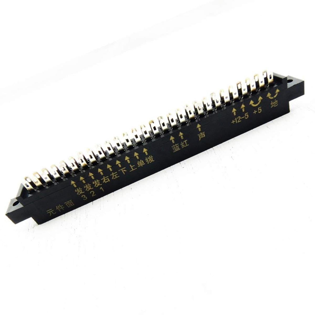28/56 Pin Female Connector Video Game Parts Arcade Machine Connection ...