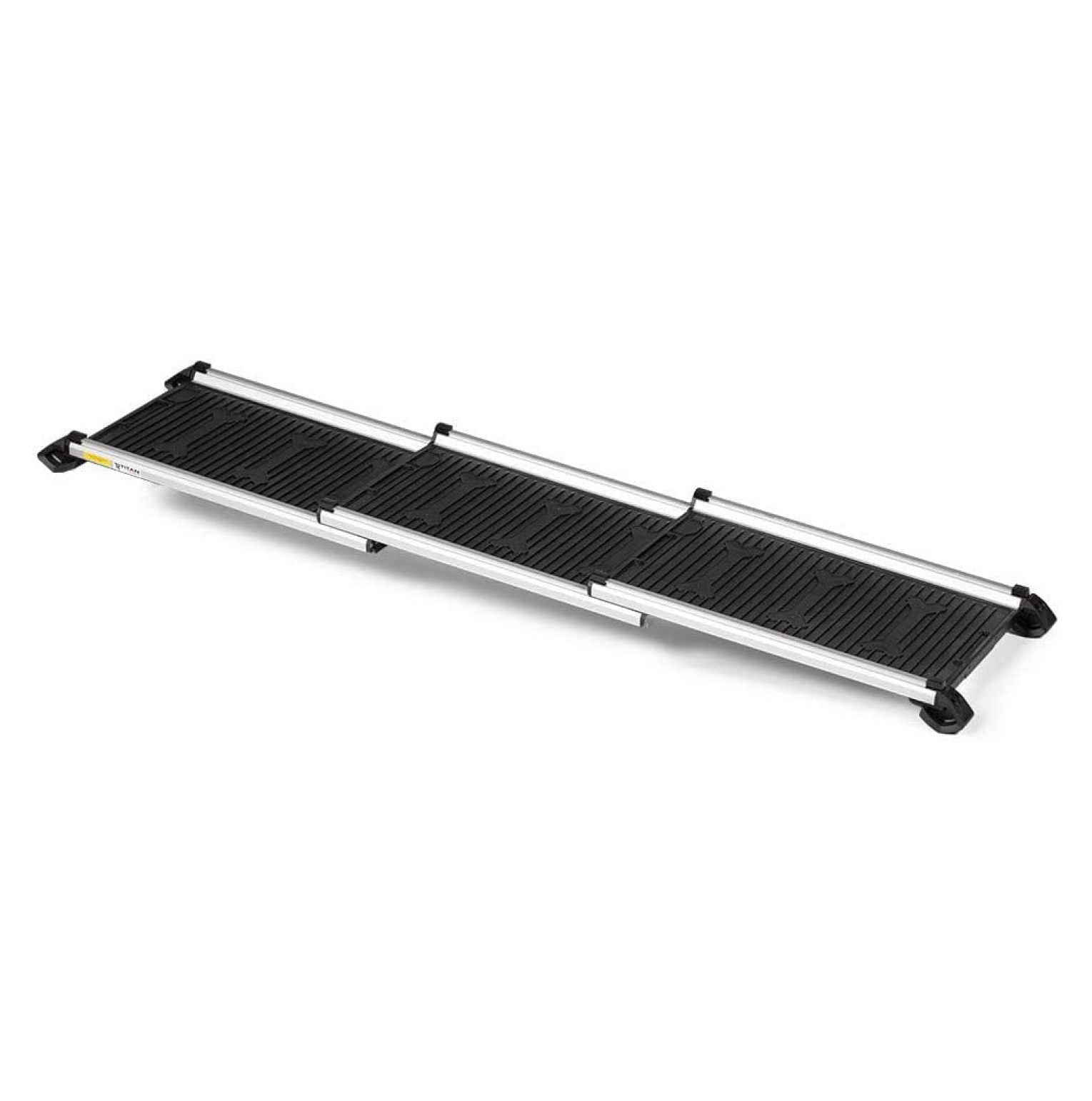 28" to 62.5" Telescoping Aluminum Collapsible Pet Ramp, Adjustable ...