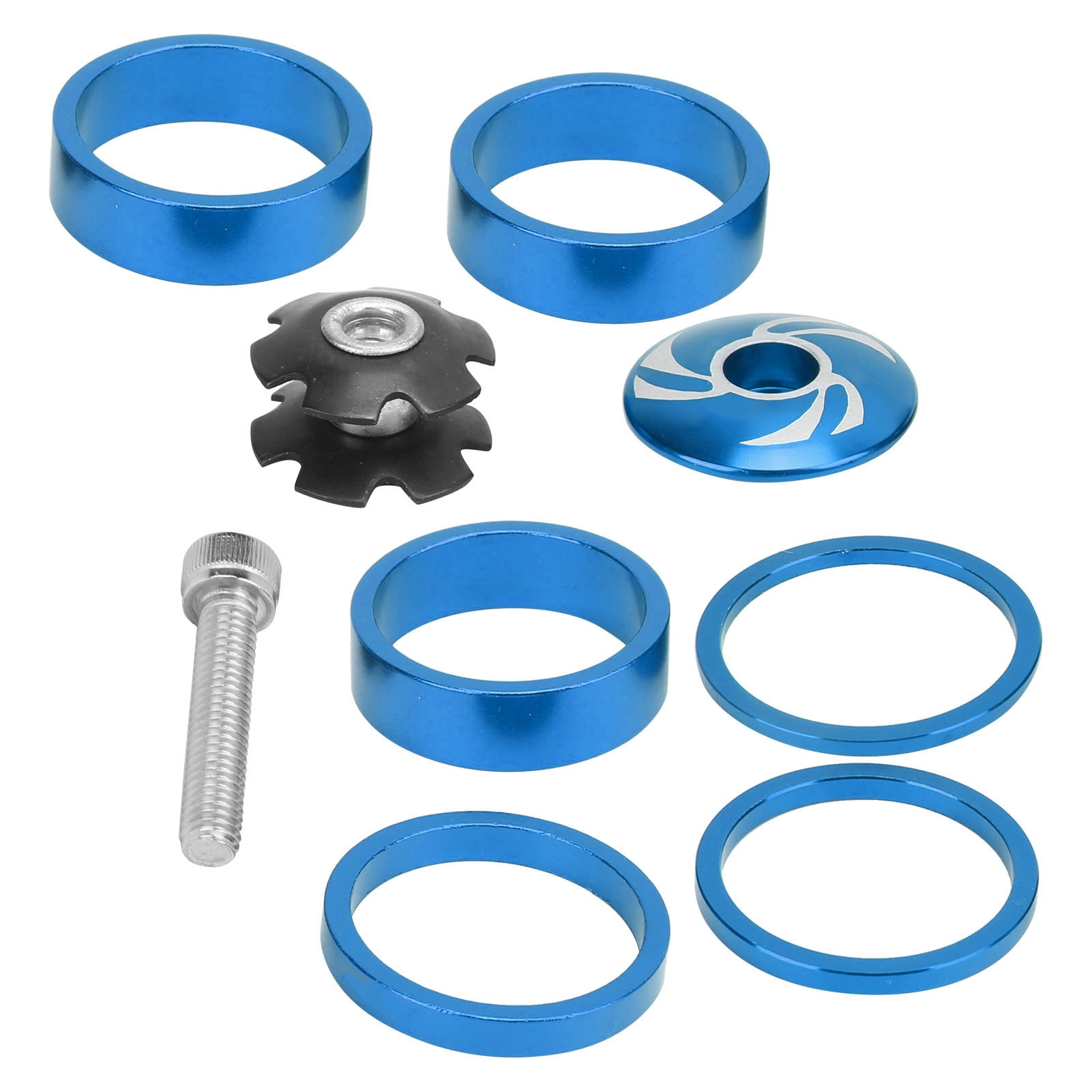 28.6mm Bike Headset Spacers, Aluminum Alloy Stem Spacers for Mountain ...