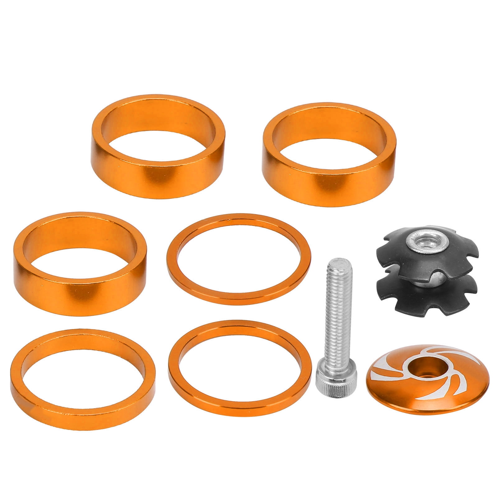 28.6mm Bike Headset Spacers, Aluminum Alloy Stem Spacers for Mountain ...