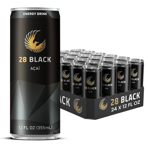 28 BLACK Acai, 12 Fl Oz, 24 Cans - Walmart.com