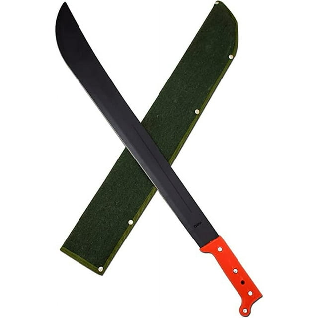 Snake Eye Tactical 28" Fixed Blade Machete with Sheath for Outdoors ...