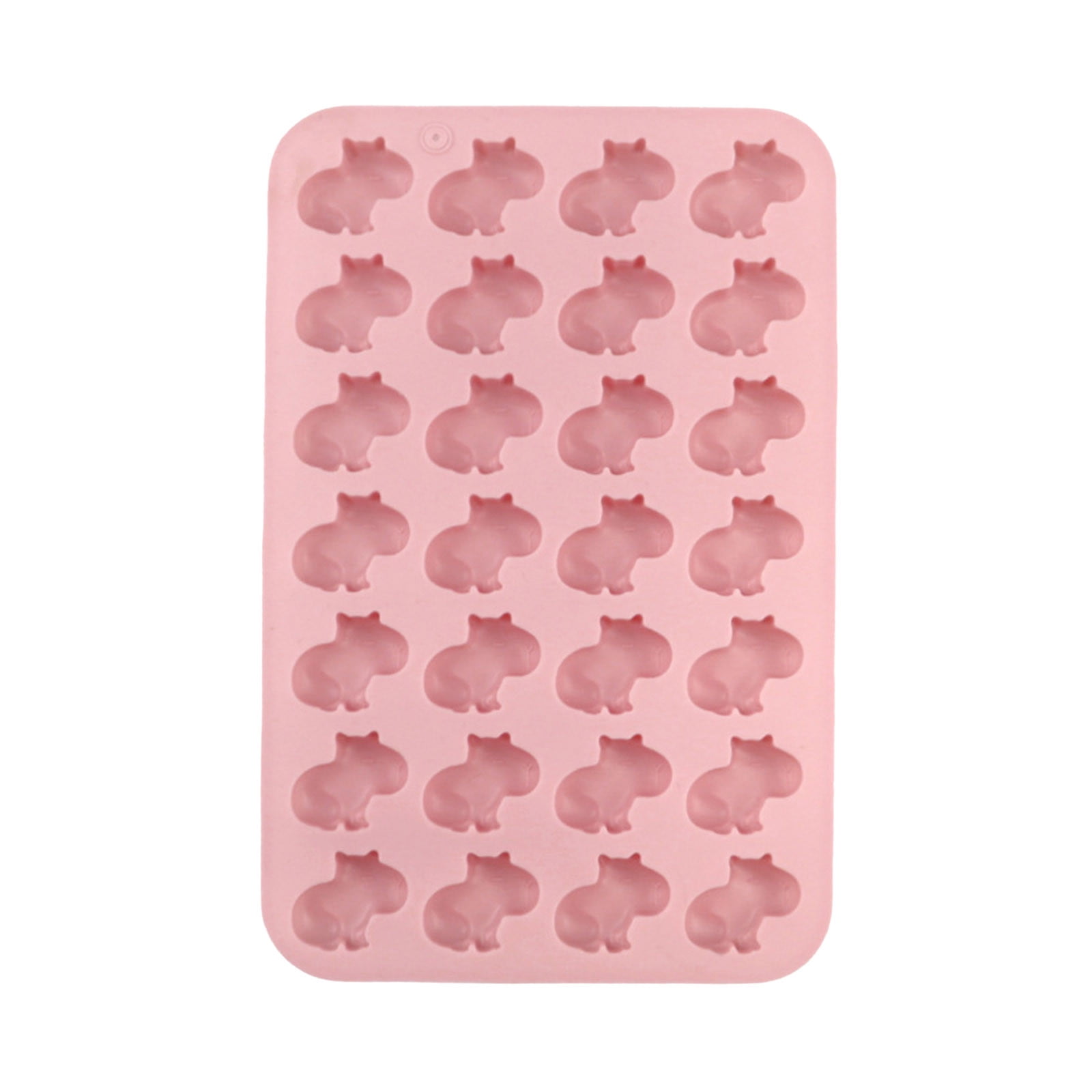 28-Cavity Capybara Silicone Mold for Candy, Chocolate, Soap, Fondant ...
