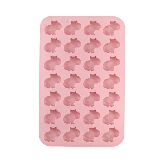 28-Cavity Capybara Silicone Mold for Candy, Chocolate, Soap, Fondant ...