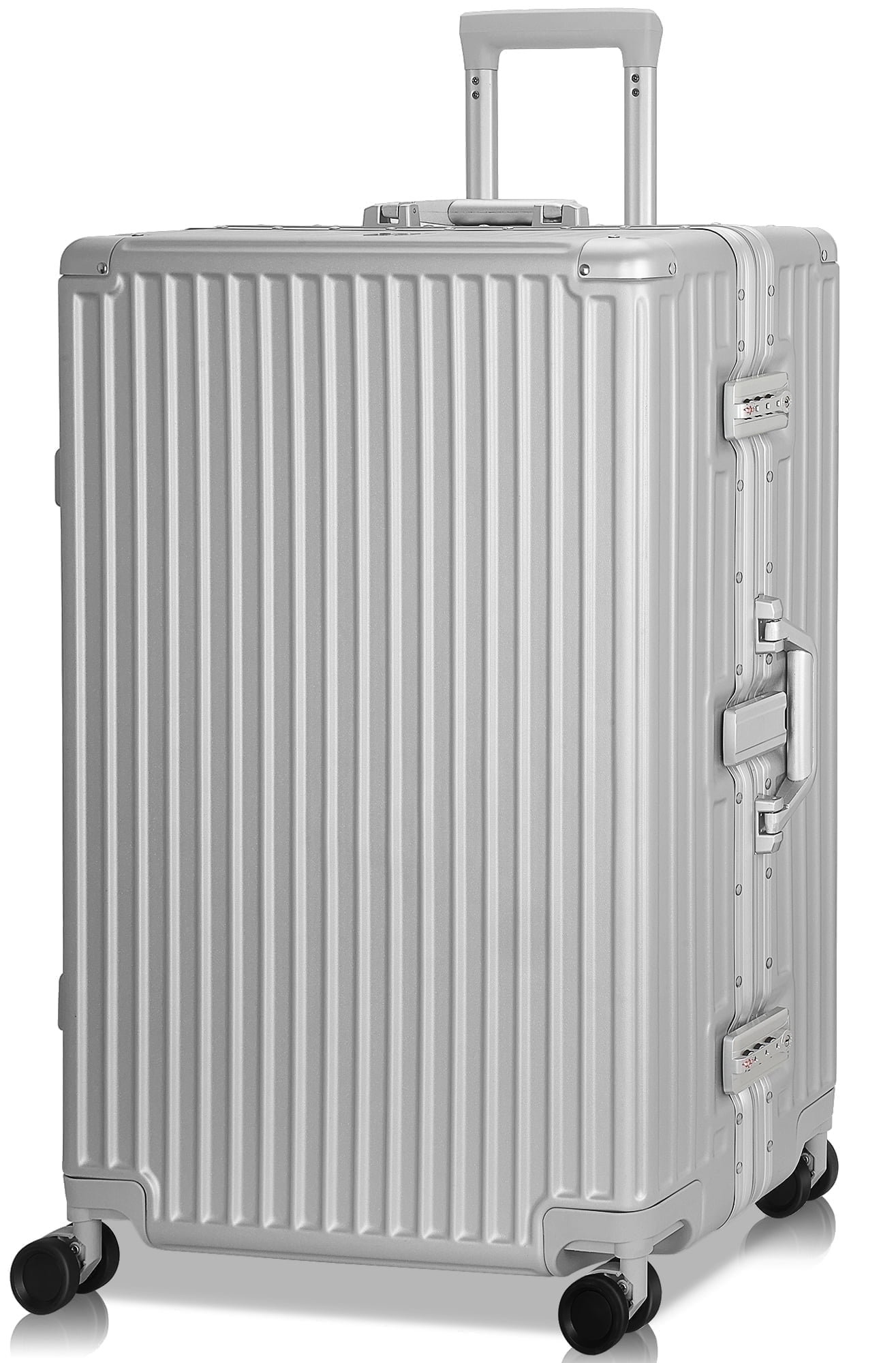 Luggage Aluminium Frame PC ABS Hardshell Suitcase with Spinner Wheels ...