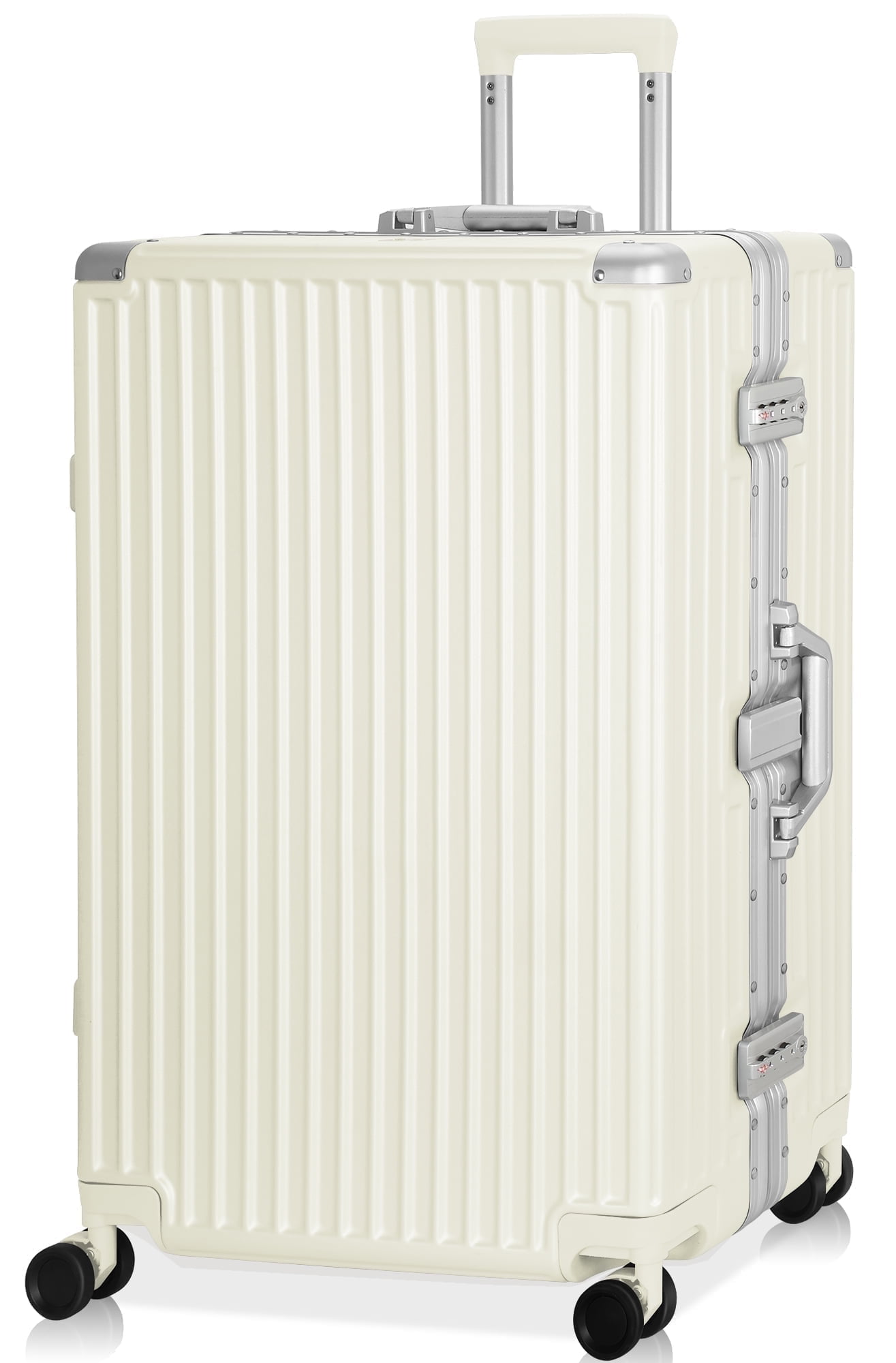 Luggage Aluminium Frame PC ABS Hardshell Suitcase with Spinner Wheels ...
