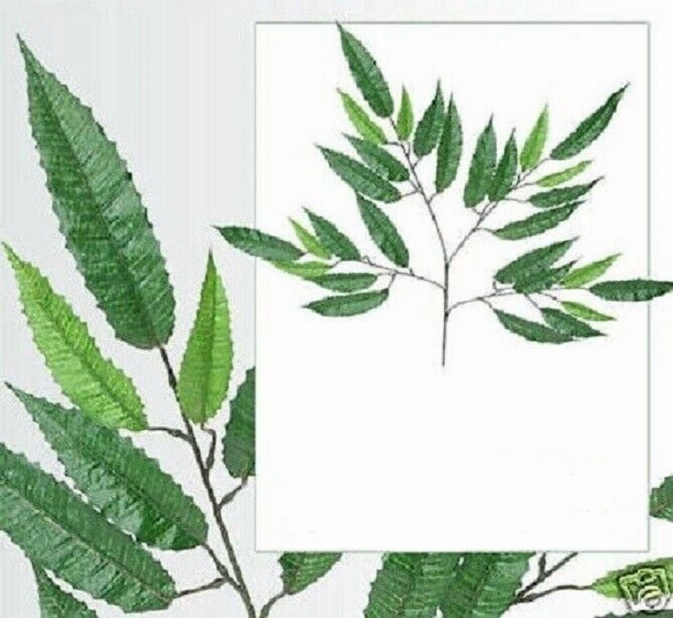 28" Chestnut Tree Spray (Pack of 24) Silk Plants 511 - Walmart.com