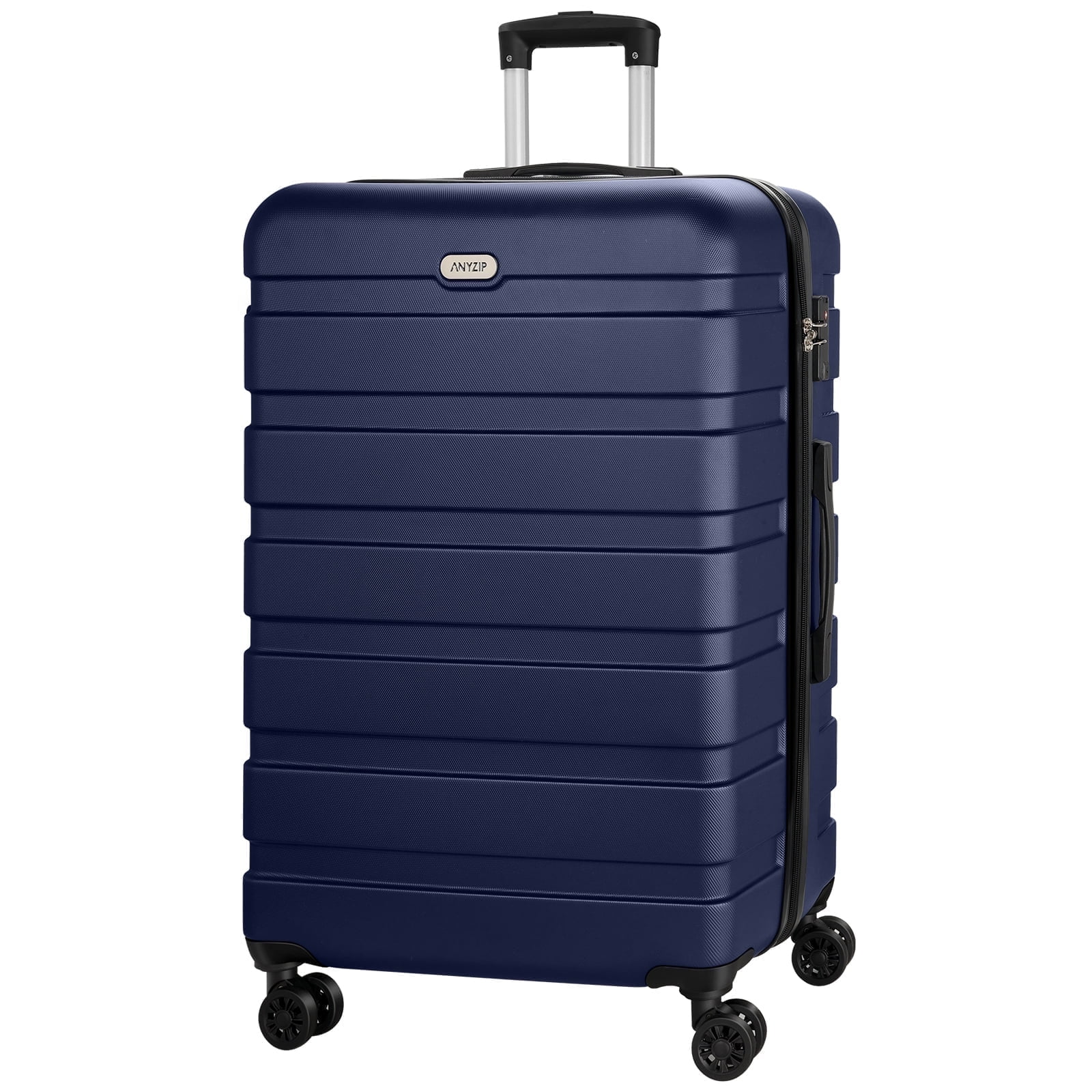 Luggage PC ABS Lightweight Suitcase with Wheels TSA Lock Hardshell ...