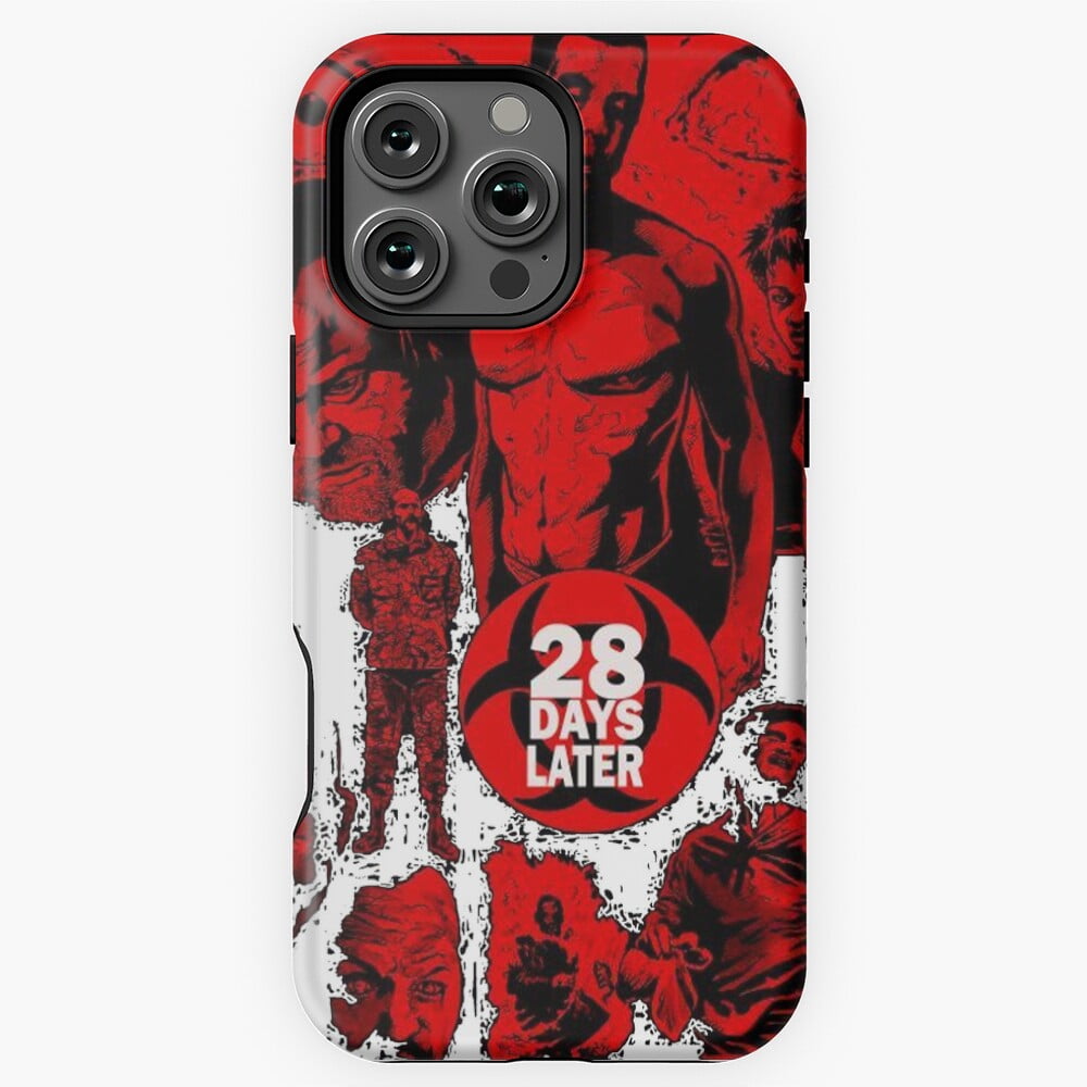 28 Days Later Horror Movie Phone Case for iPhone 16 15 14 13 12 11 Pro ...