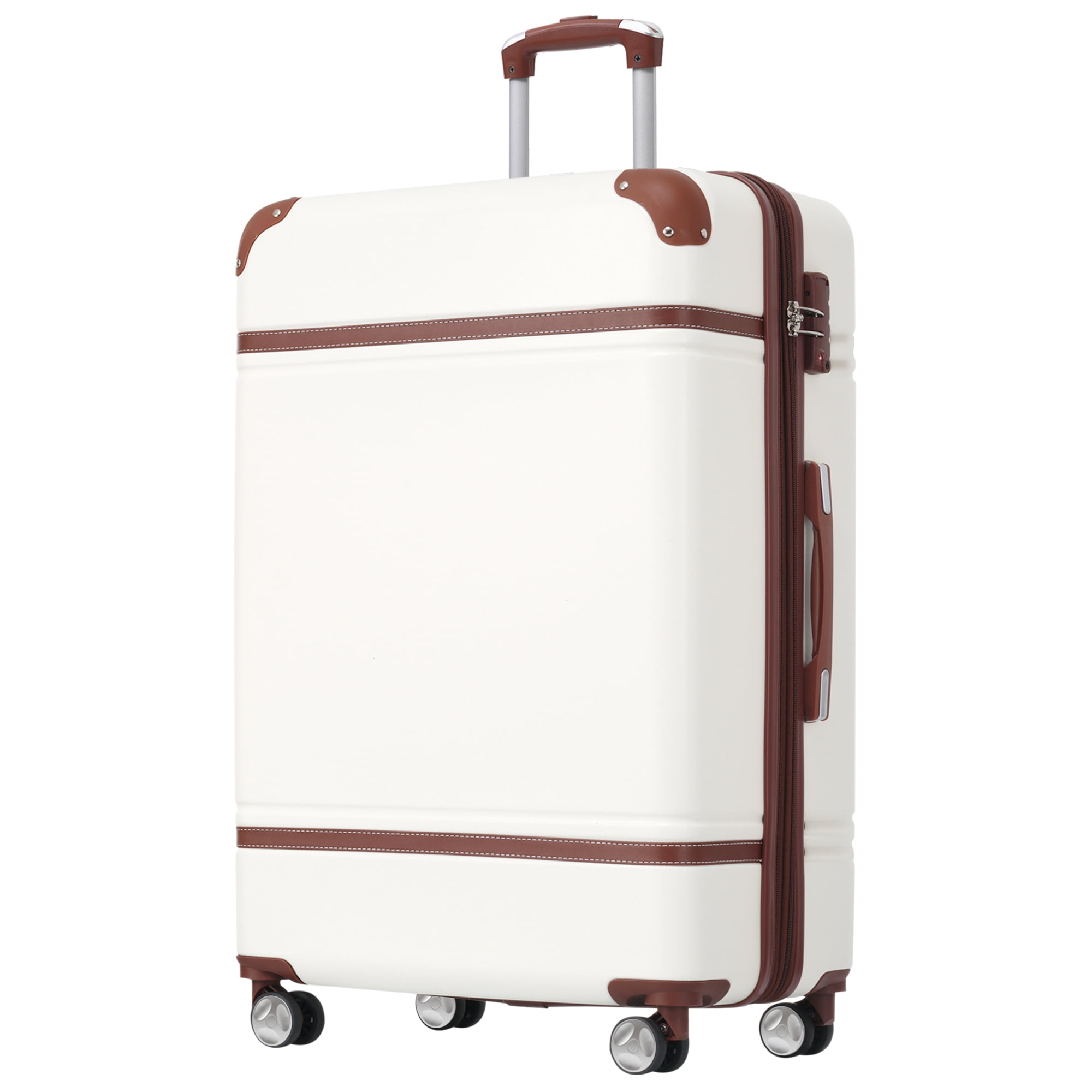28" Expandable Hardshell Lightweight Luggage, Single Vintage Hardshell ...