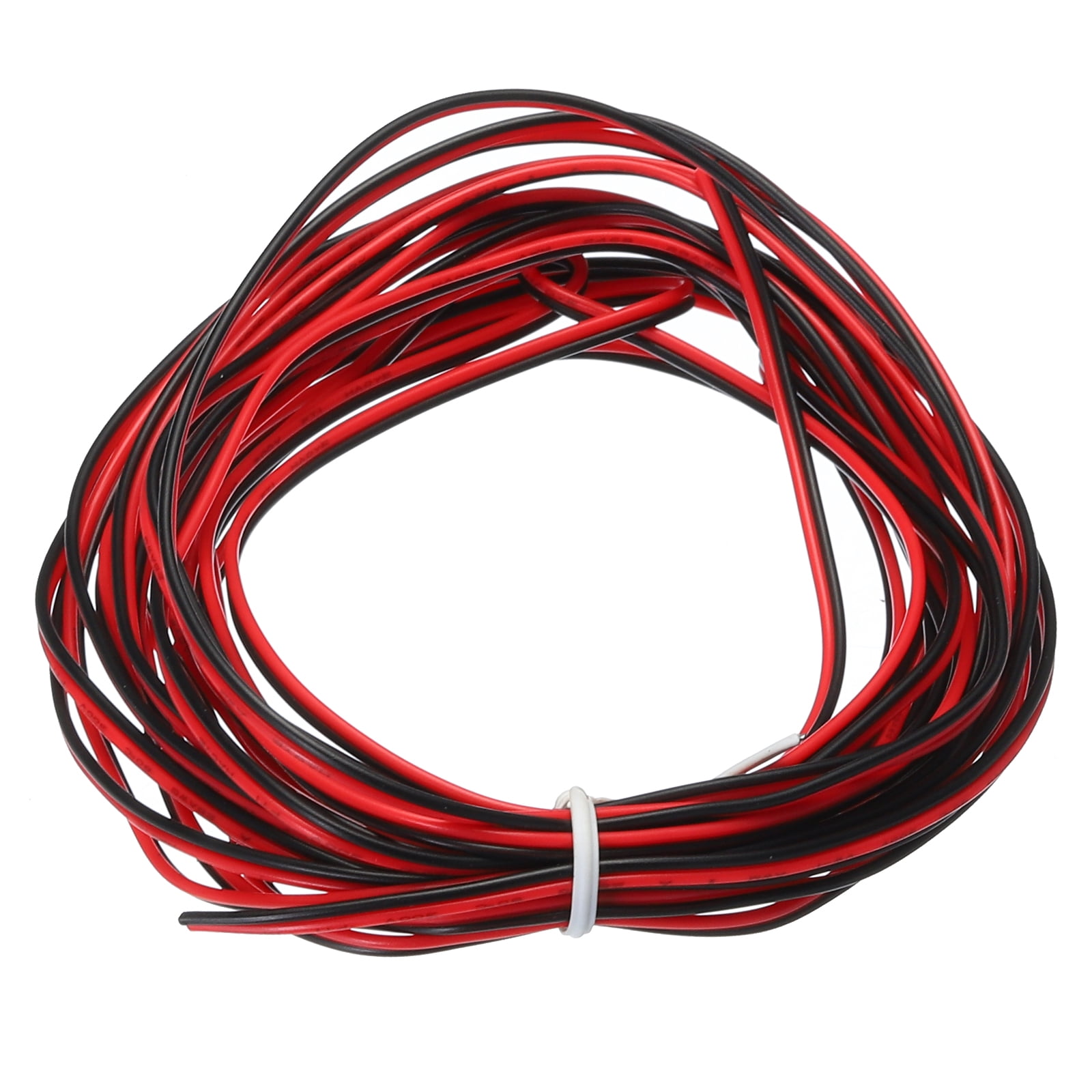28 Gauge 2 Conductor Parallel PVC Wire, 15Ft/4.5M Long 1.2mm Dia 300V ...
