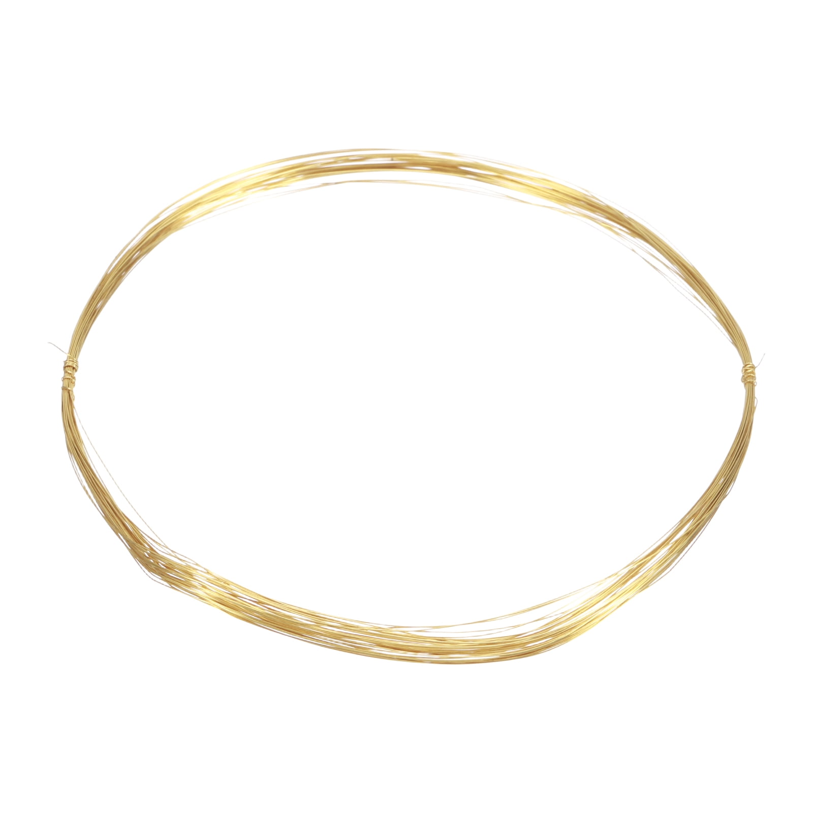 28 Gauge Brass Round Wire, 30 ft Craft Tarnish Resistant Beading Wires ...