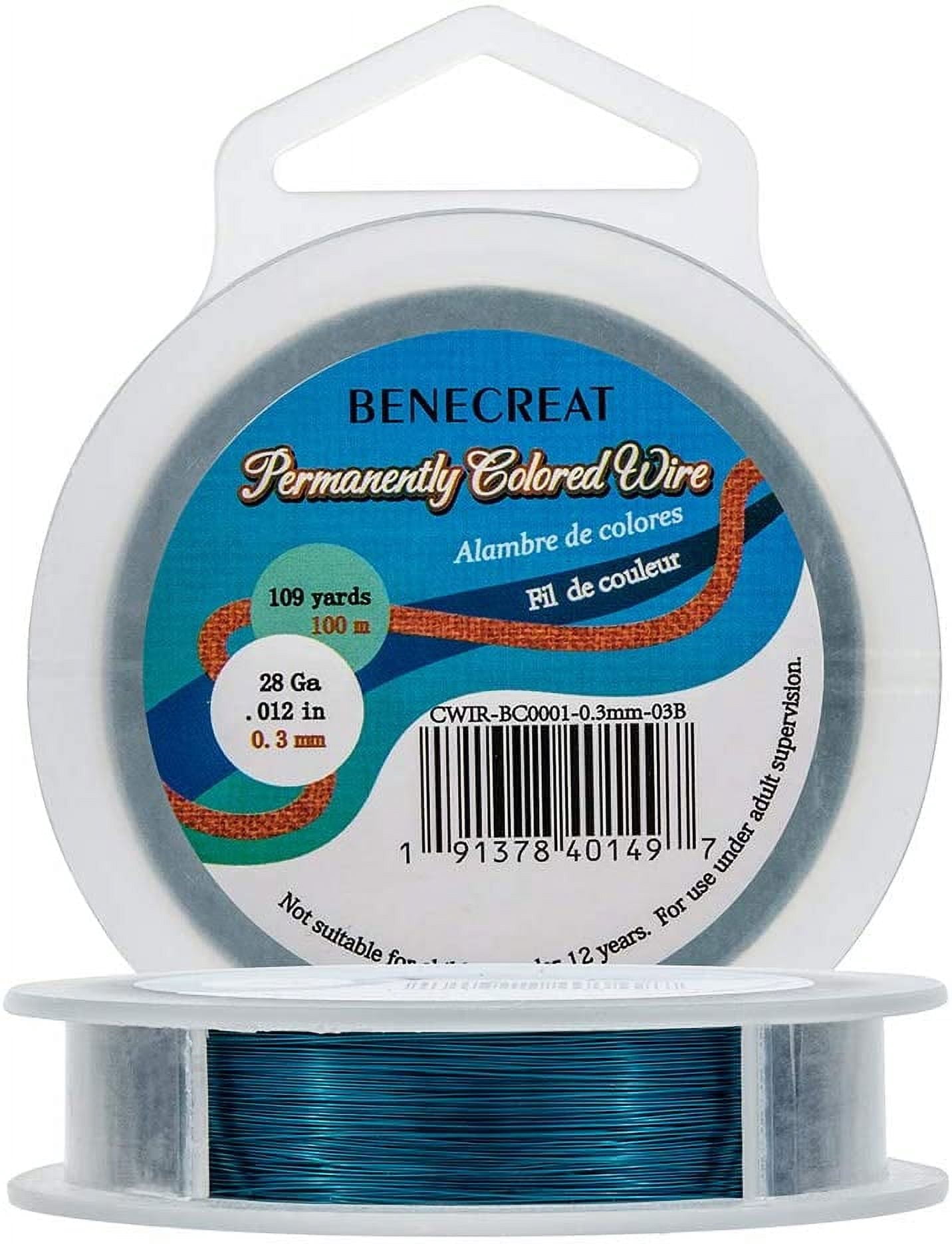 28-Gauge Tarnish Resistant Wire MarineBlue Copper Wire for Jewelry ...