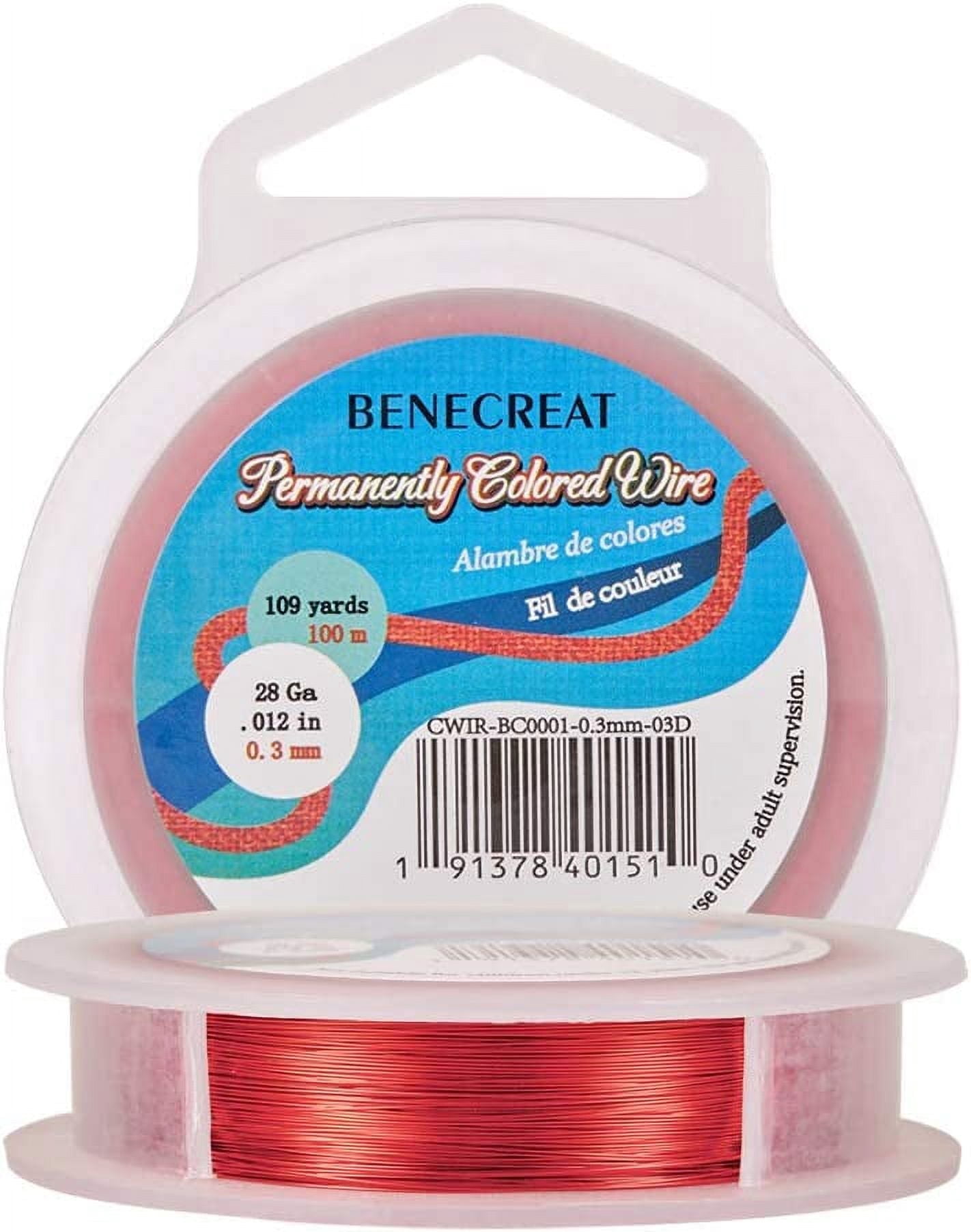 28-Gauge Tarnish Resistant Wire Red Copper Wire for Jewelry Craft ...