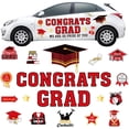 28 Graduation Car 6 Inch 2026 Congrats Grad Magnetic Decals for Car ...