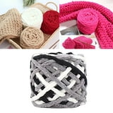 28 Gray-White Black - Coarse Wool Thread Rod Needle Ball V|Chunky Yarn ...