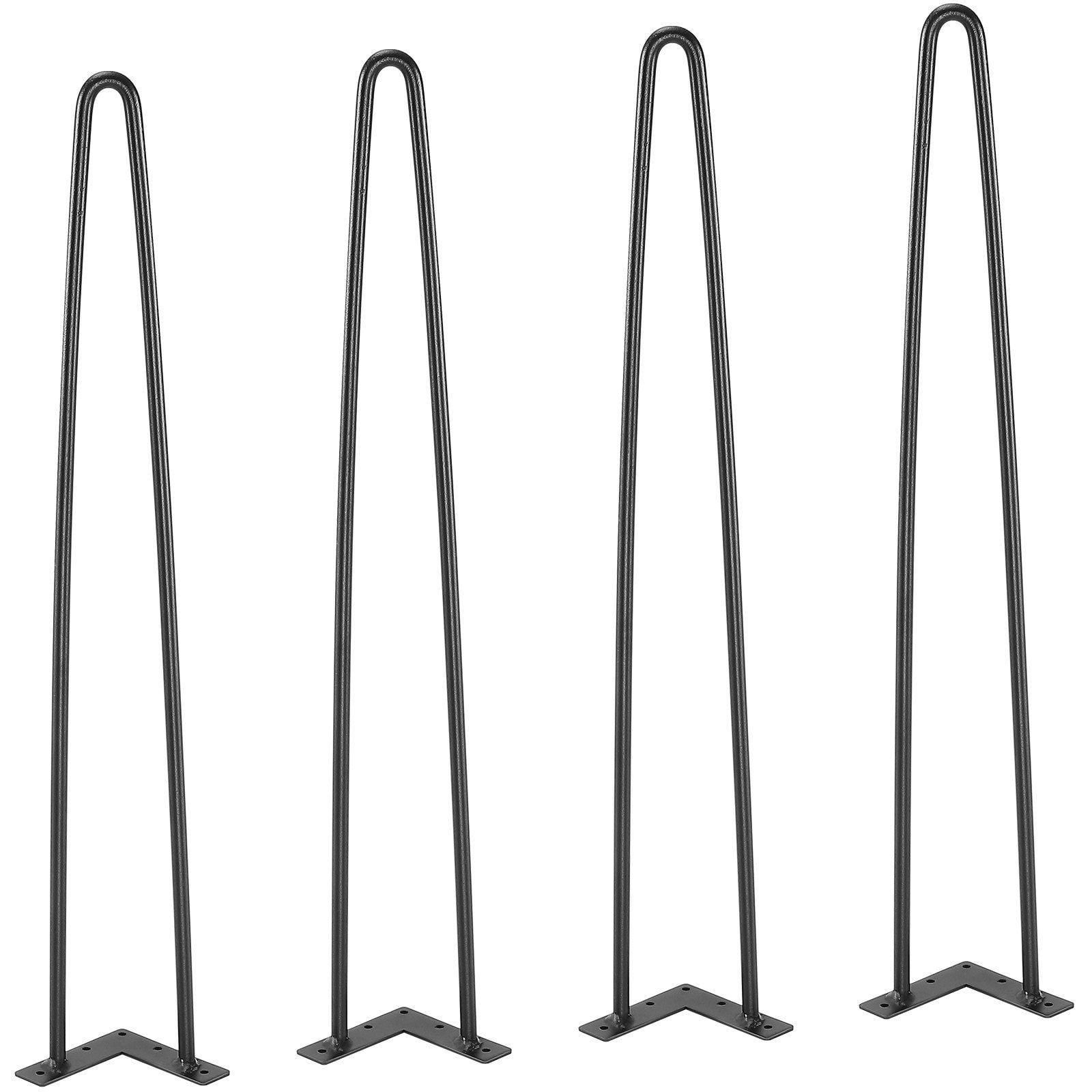 28" Hairpin Furniture Legs, Metal Home DIY Projects for Nightstand ...
