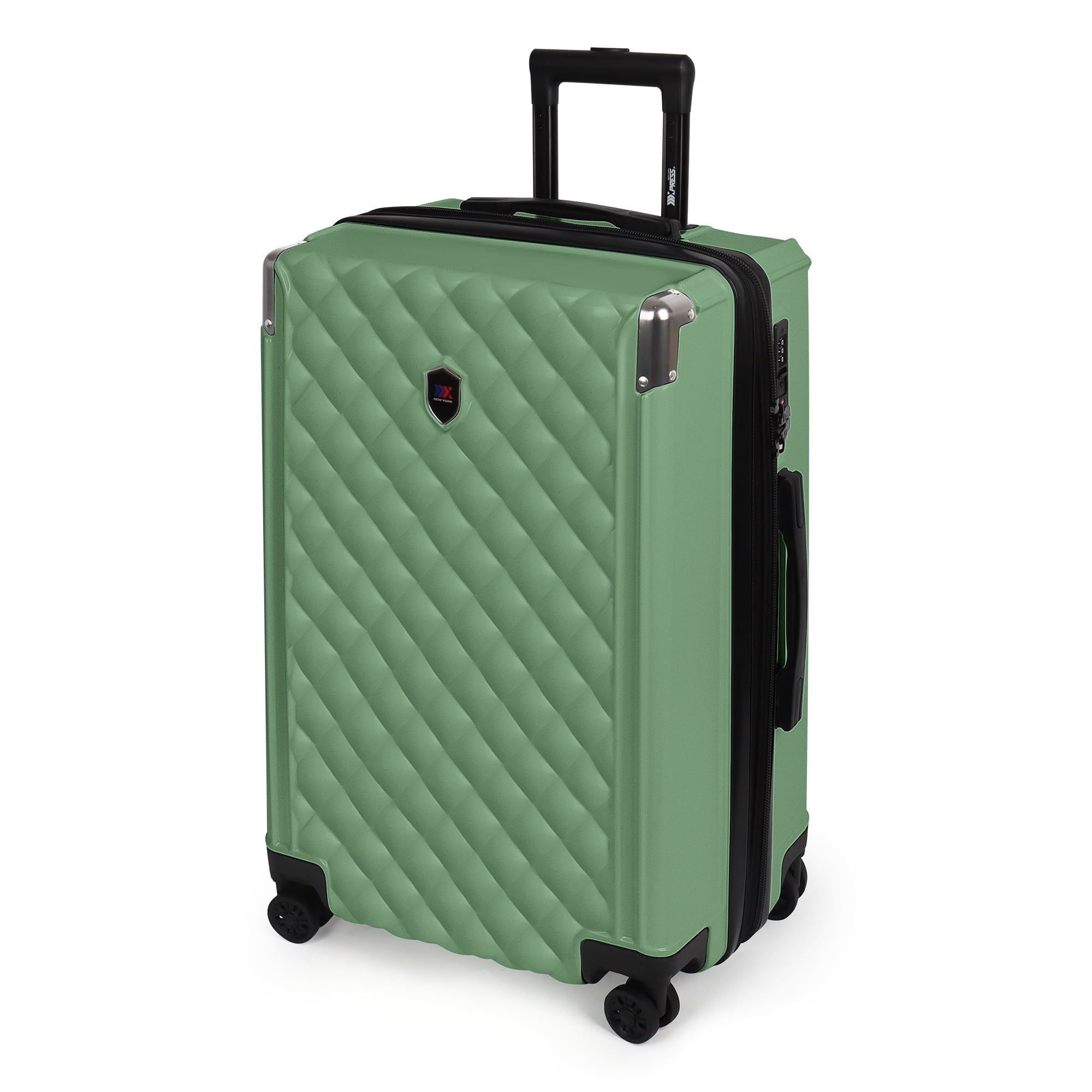 New York Xpress 28" Hardside Large Checked Luggage, Lightweight ...