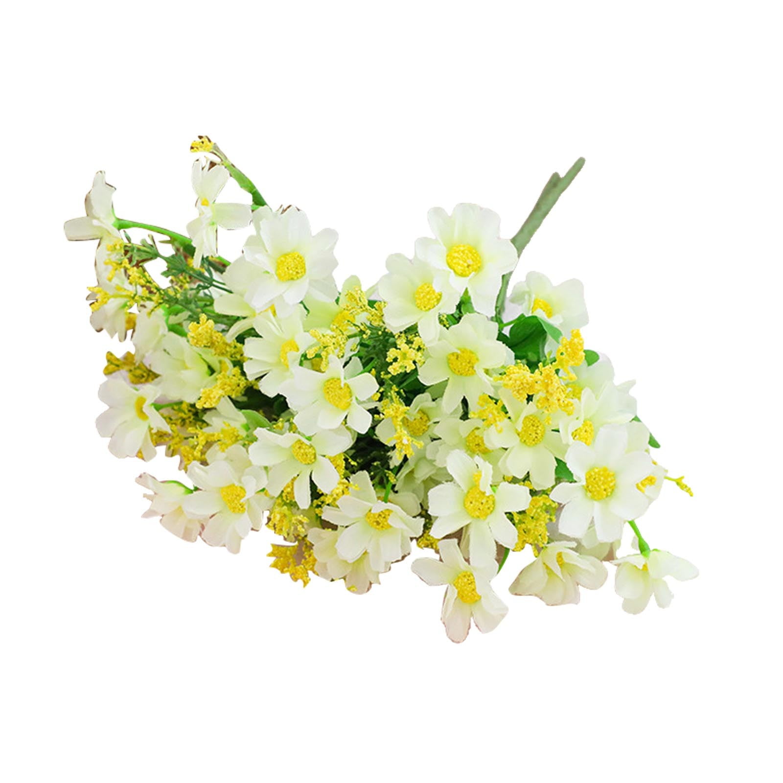 28-Head Silk Daisy Flowers with 7-Fork Design - Outdoor Floriculture ...
