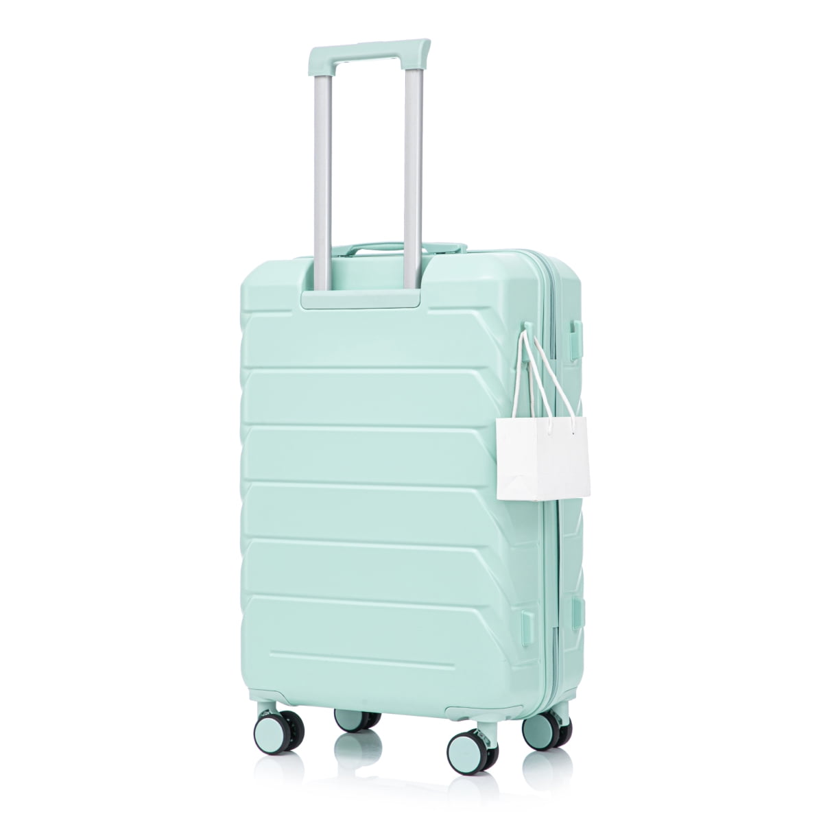 28 Inch ABS Hard Shell Large Travel Checked Luggage - Scratch Resistant ...