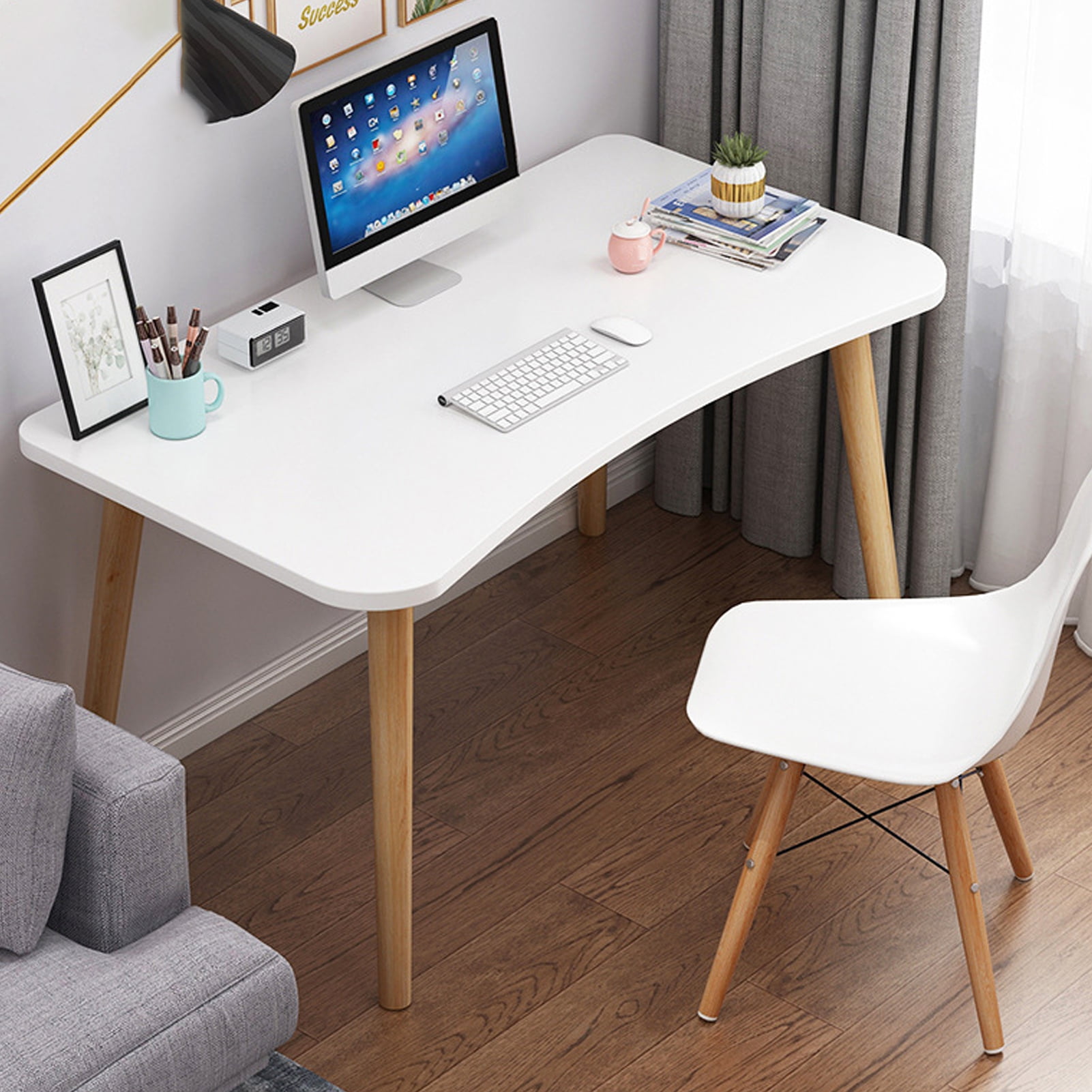 28 Inch Computer Desk Modern Simple Style Desk for Home Office ...