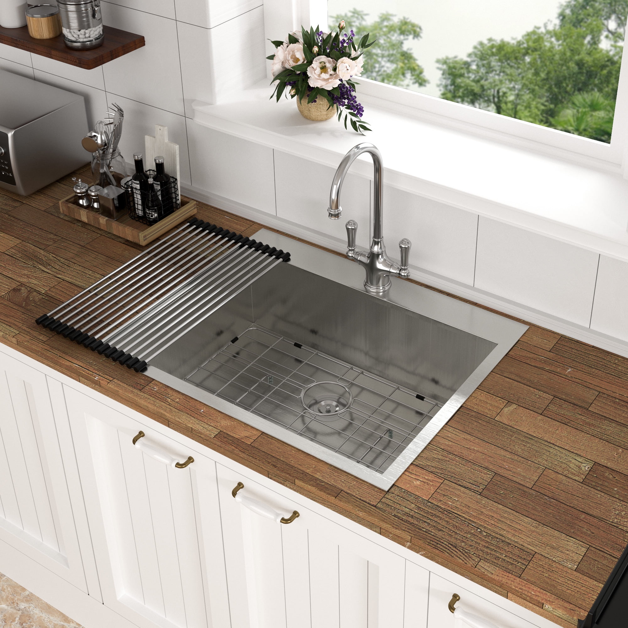 28 Inch Drop In Sink 28 X 22 X 9 Inch Kitchen Sink Drop In Topmount