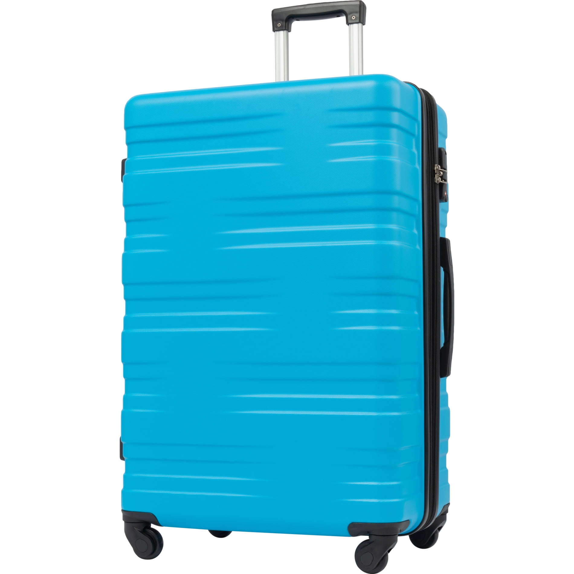 28 Inch Expandable Luggage, ABS Large Hardshell Travel Suitcases with ...