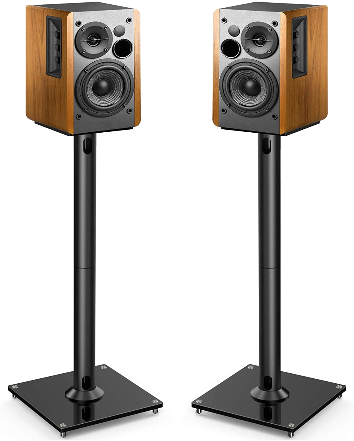 Clutch CL-DMS250 Mighty Series Desktop Studio Monitor Speaker Stands ...