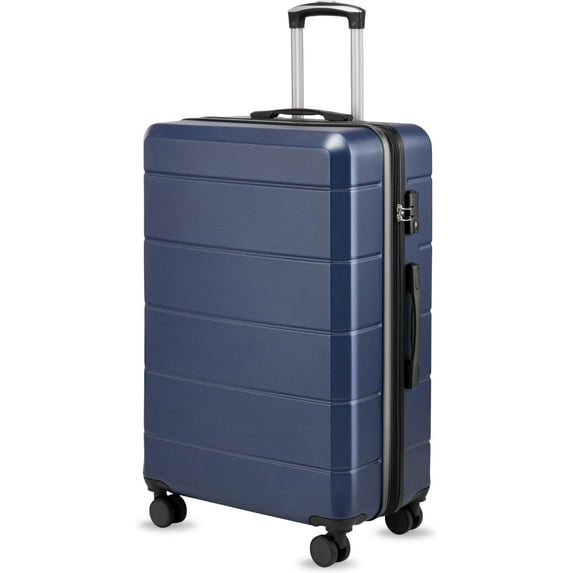 28 Inch Luggage, Expandable Hardside Large Checked Suitcases with ...