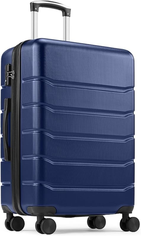 28 Inch Luggage Suitcase with TSA Lock, Hard Shell Rolling Suitcase ...