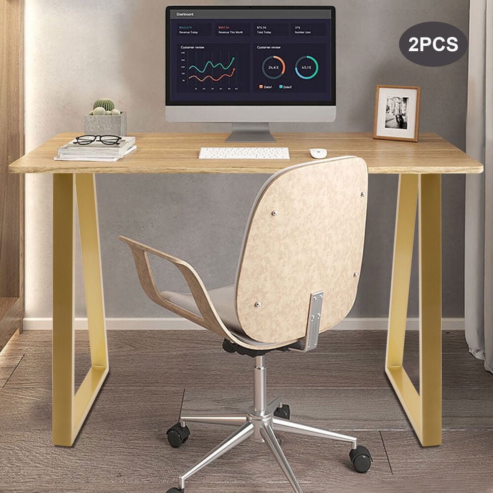 28 Inch Metal Gold Table Legs Furniture Legs Dining Table Legs Office ...