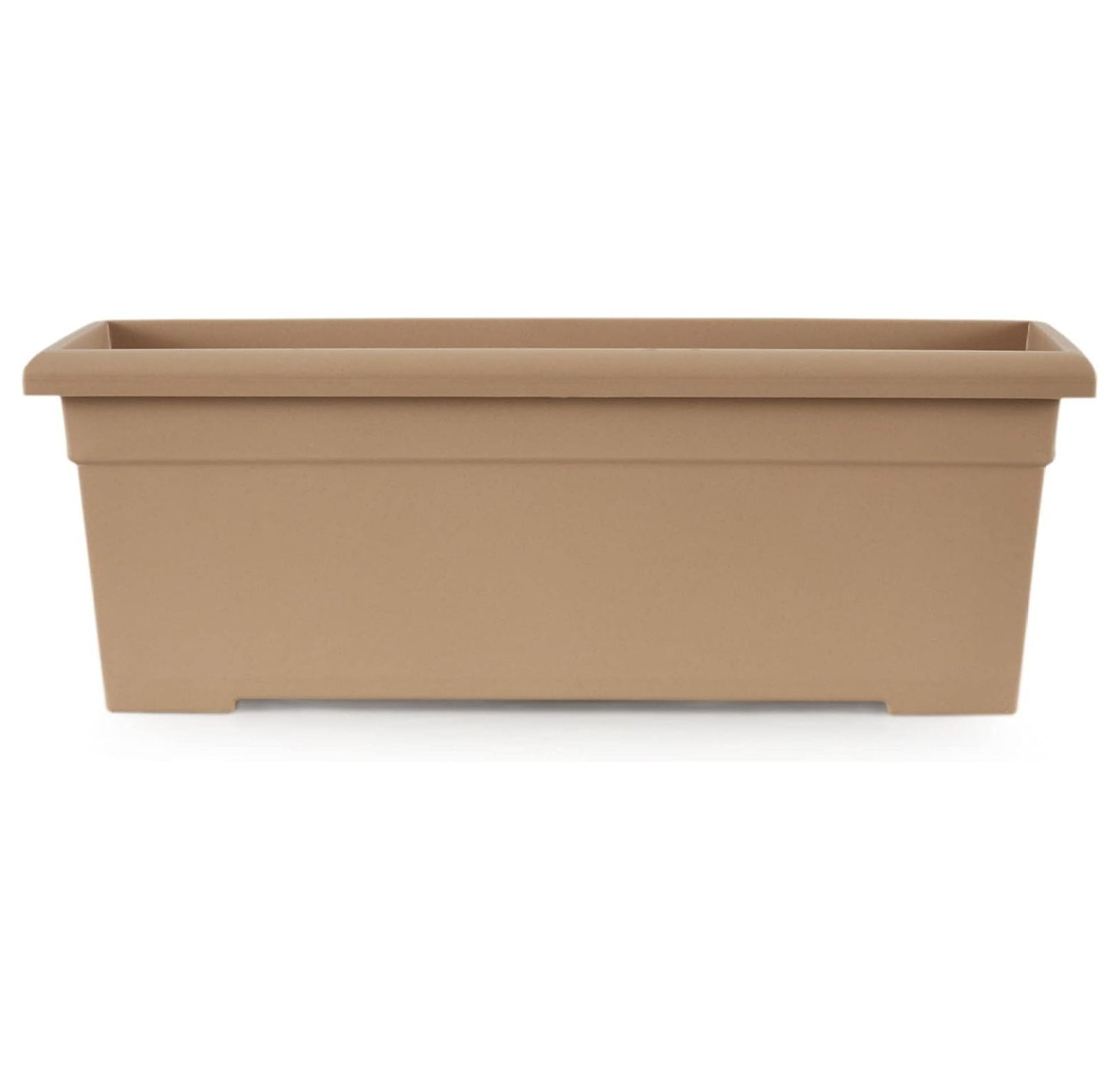 28 Inch Romana Large Rectangular Planter Box - Lightweight Plastic ...
