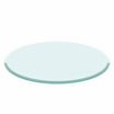 28 Inch Round Tempered Glass Table Top Clear Glass 1/2" Inch Thick ...