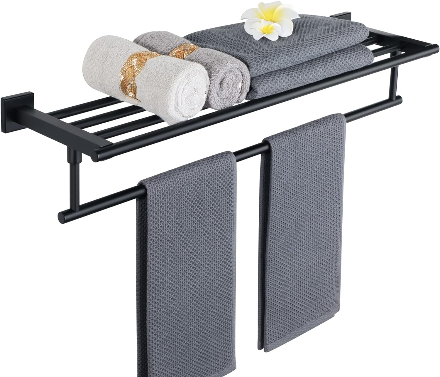 28 Inch Towel Racks for Bathroom, Towel Rack Wall Mounted with Tower ...