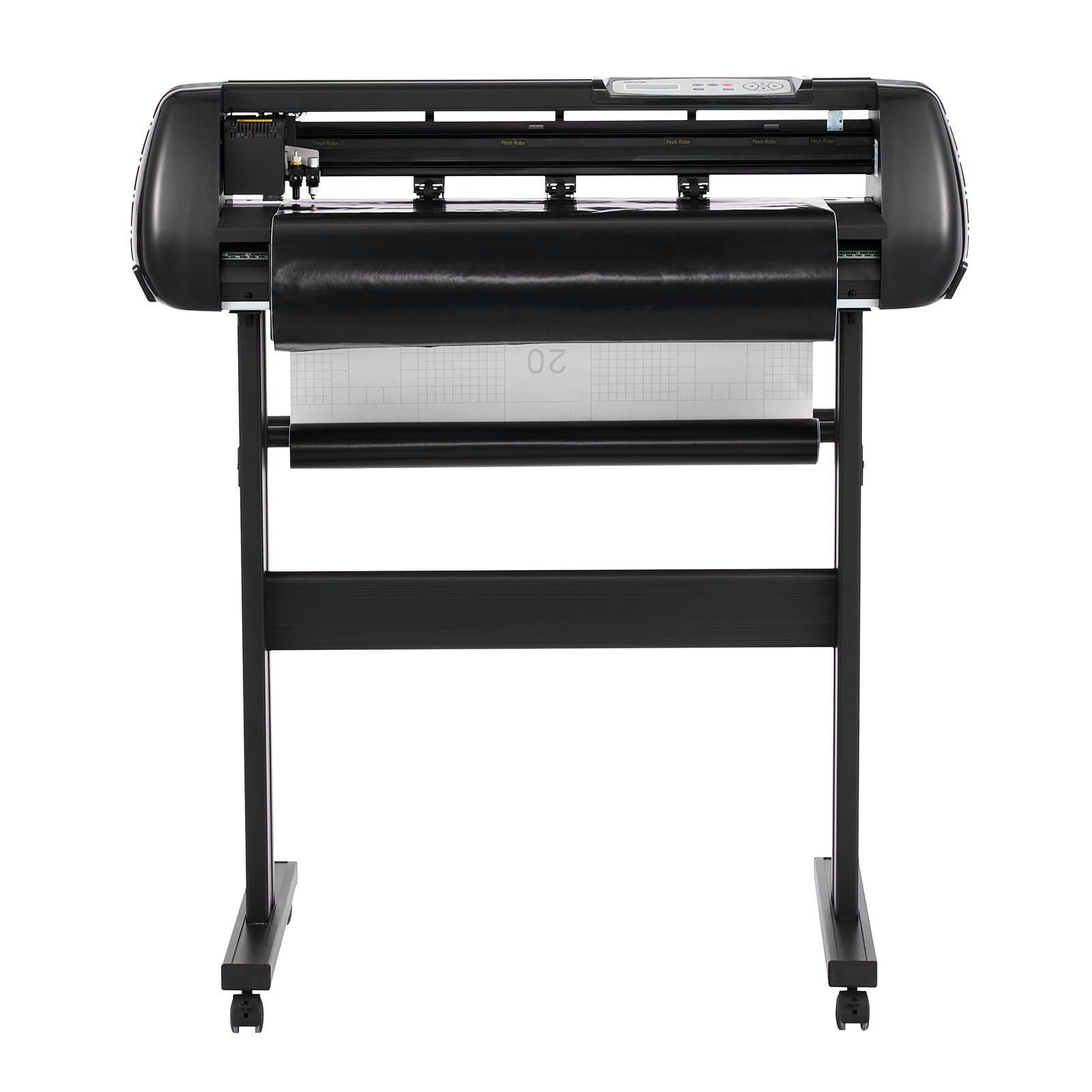 28 Inch Vinyl Cutter Machine with Dual Blades, Adjustable Force & Speed ...