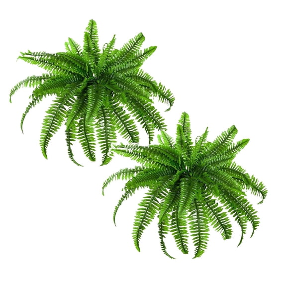 28 Leaves Of Artificial Boston Fern/ Fern 21/28 Branches 2025 New ...
