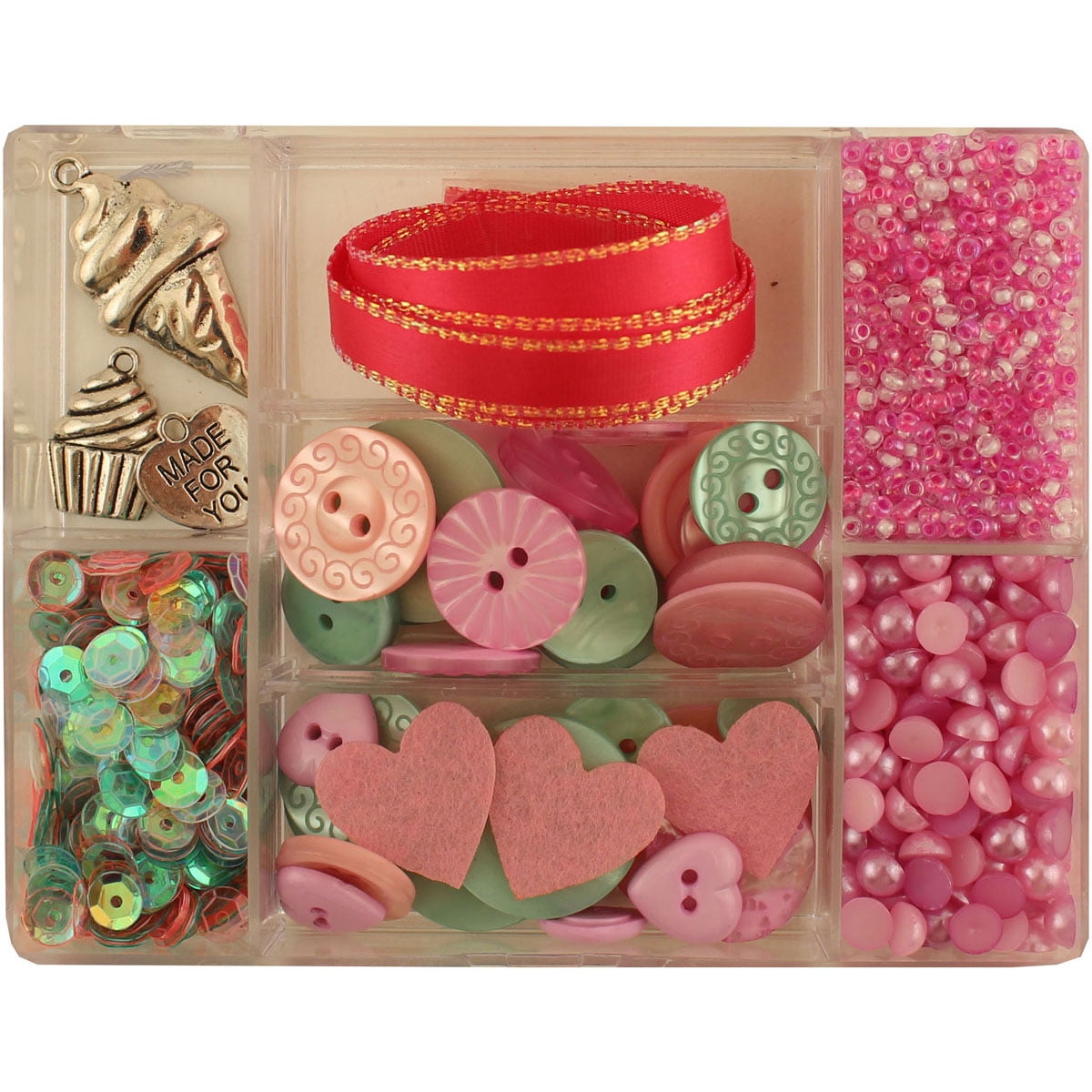 28 Lilac Lane Embellishment KitHello Cupcake - Walmart.com