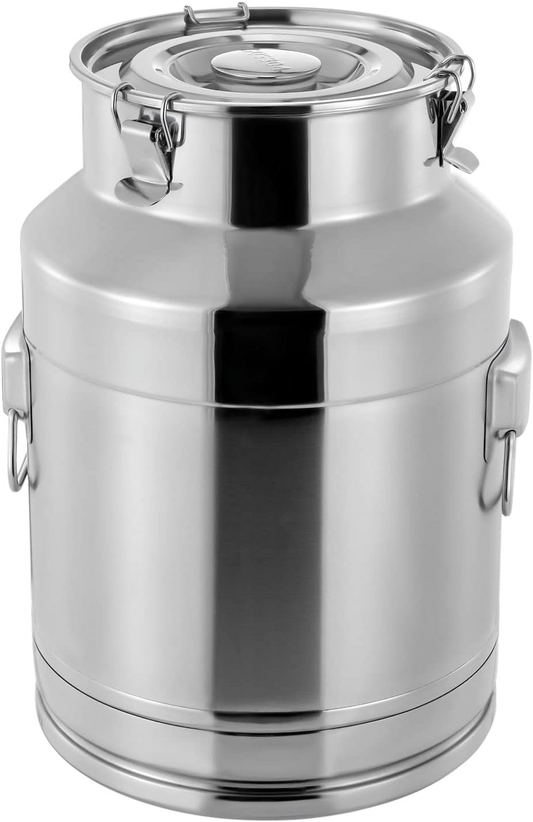 28 Liter Milk Can,304 Stainless Steel Milk Bucket Wine Pail Bucket Milk ...